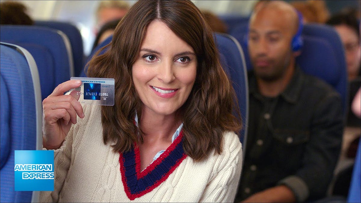 Tina Fey Does Not Have An American Express Blue Cash Everyday® Card ...