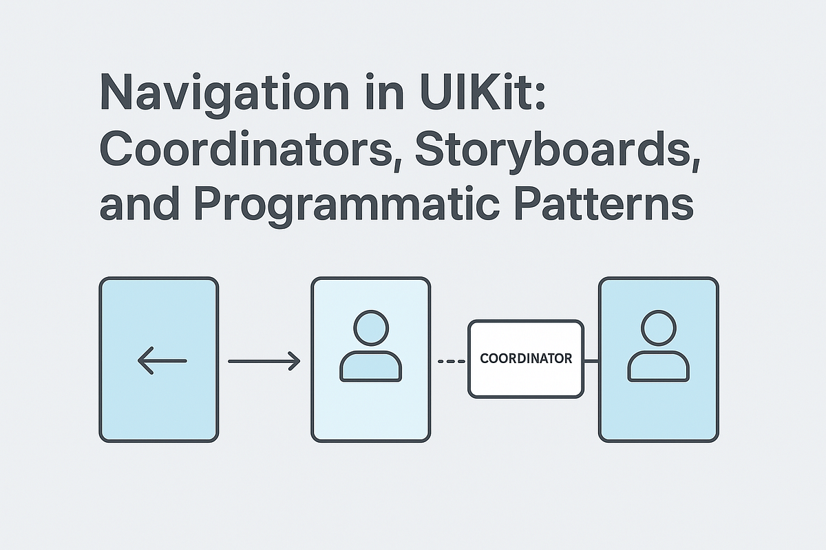 Navigation in UIKit: Coordinators, Storyboards, and Programmatic Patterns | by Dhruvin Bhalodiya ...