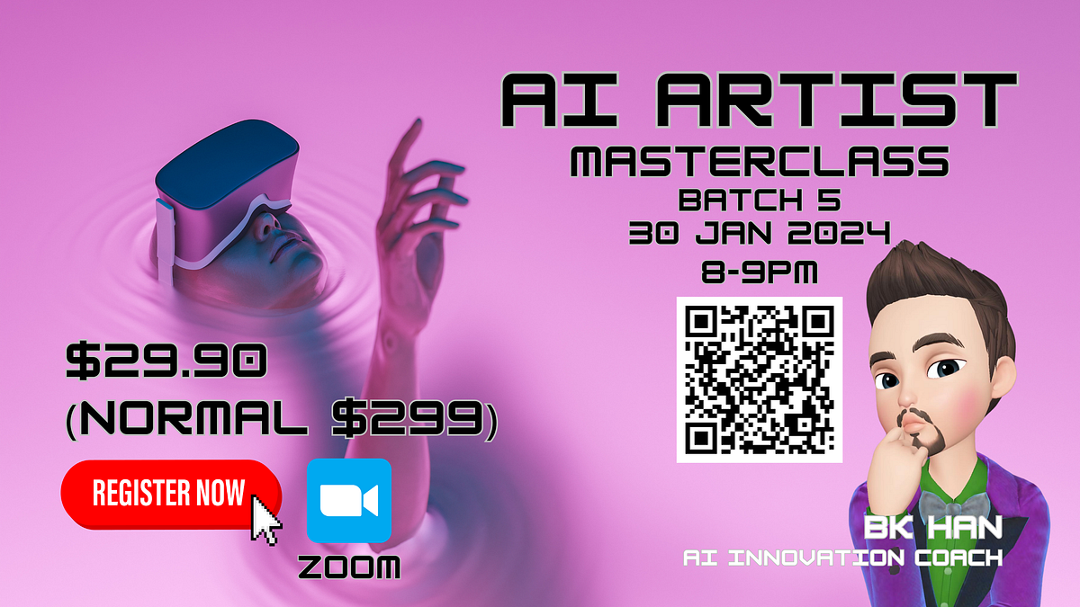EMPOWER YOUR CREATIVE JOURNEY: AI ARTISTRY UNLEASHED IN AI HUSTLE MASTERCLASS -BATCH 5 | by BK ...