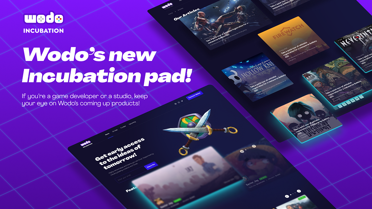 Develop, Crowdfund and Publish your Blockchain Games! | by Wodo | Medium