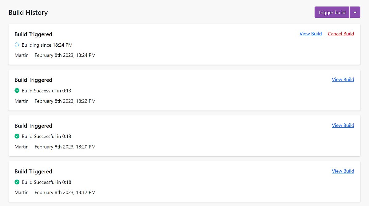 Real-time Gatsby Build Monitoring with React and WebSockets | by Martin Holecek | Medium