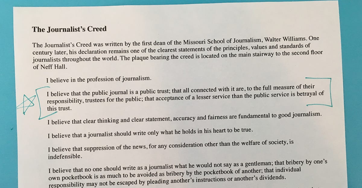 Journalists: Defend your work through action, not just with editorials ...