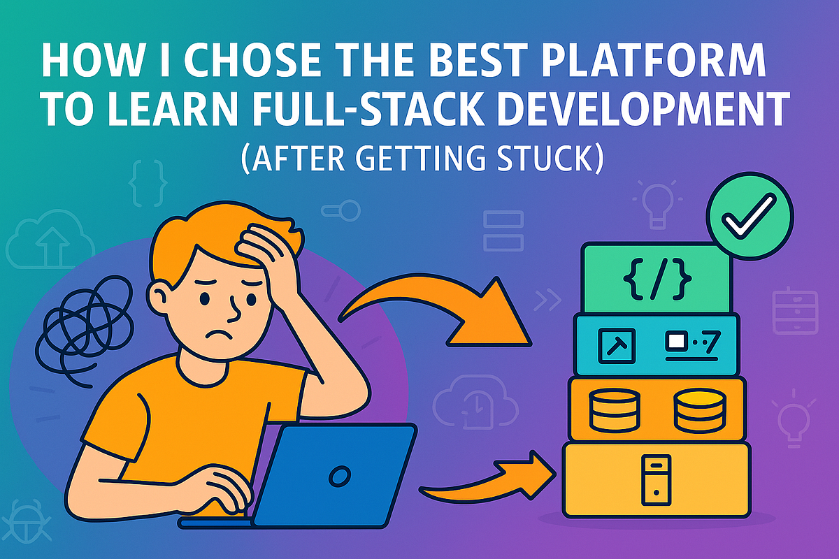 How I chose the best platform to learn full-stack development (after getting stuck) | by Ann E ...