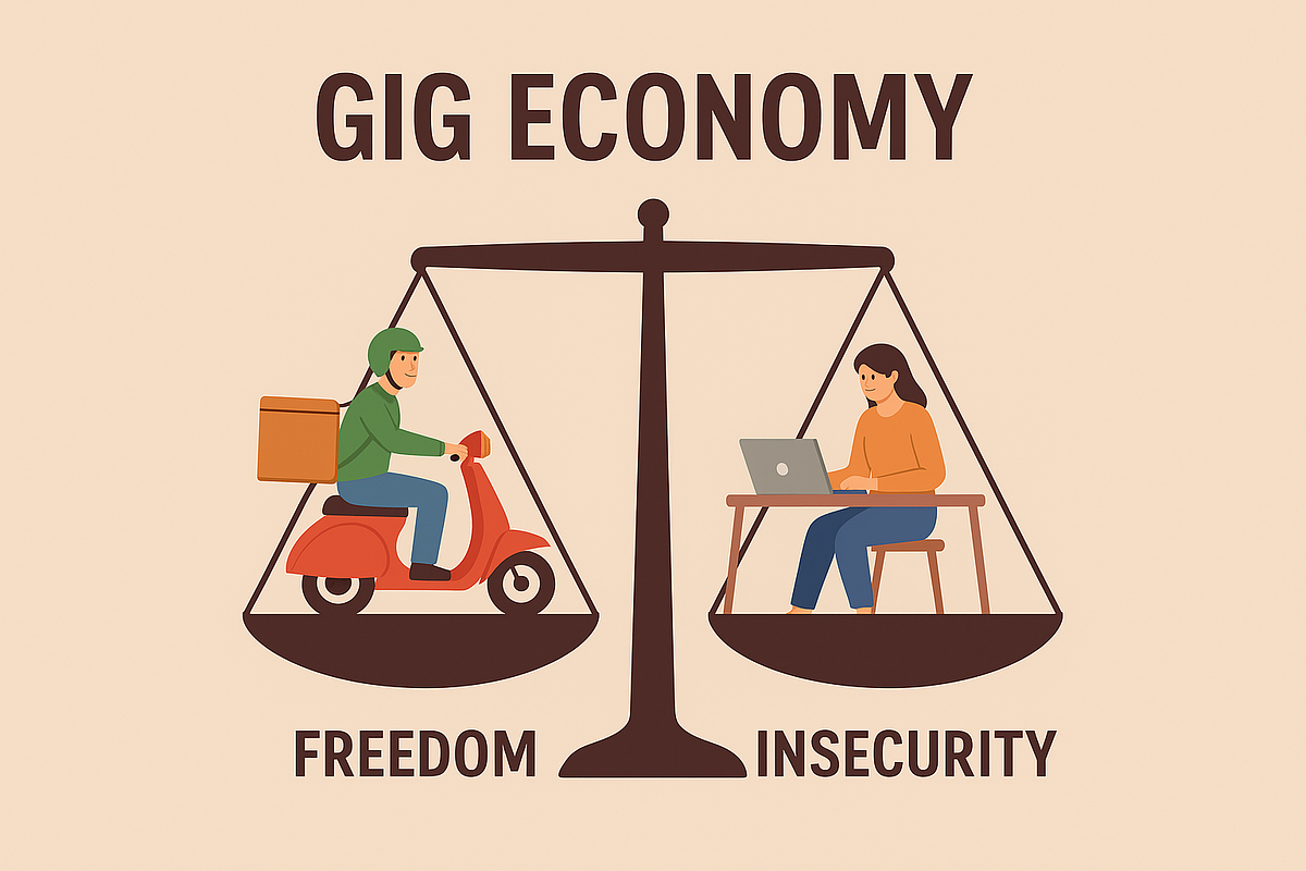 The Precarious Freedom of the Gig Economy | by Israel Sutopo | Medium