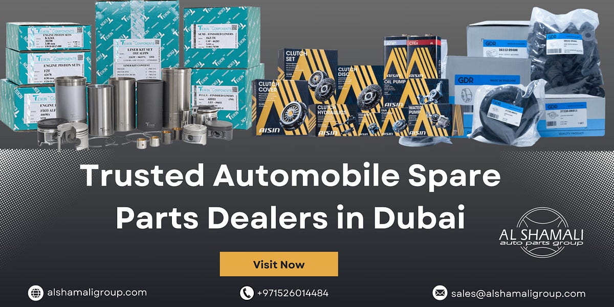 The Top 7 Trusted Automobile Spare Parts Dealers in Dubai | by Al Shamali Auto Parts Group | Jun ...