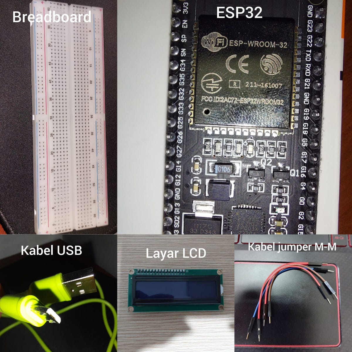 Tutorial: Menghidupkan Layar LCD Eksternal dengan ESP32. Bonus : PWM Pada Lampu LED | by Richie ...