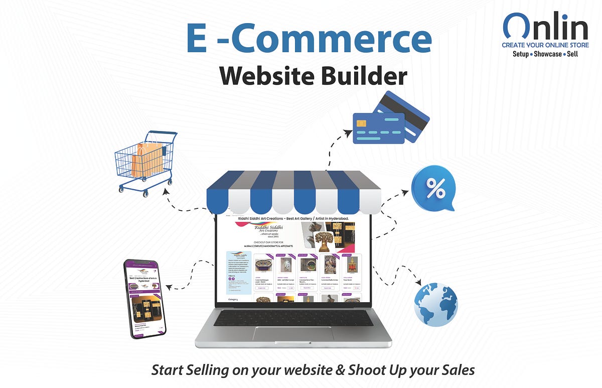 Design an E -Commerce Website Builder for Shooting Up your Sales. | by ...