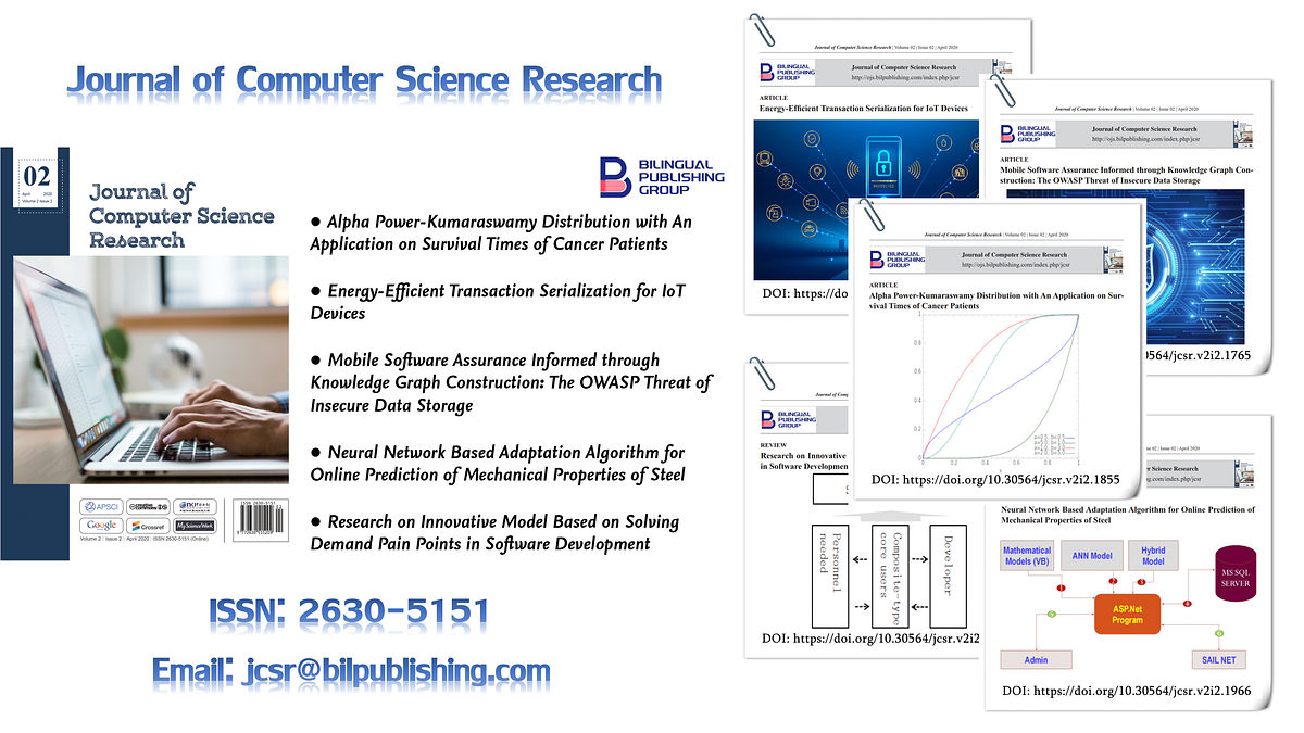 𝑱𝒐𝒖𝒓𝒏𝒂𝒍 𝒐𝒇 𝑪𝒐𝒎𝒑𝒖𝒕𝒆𝒓 𝑺𝒄𝒊𝒆𝒏𝒄𝒆 𝑹𝒆𝒔𝒆𝒂𝒓𝒄𝒉 | 𝑽𝒐𝒍.2, 𝑰𝒔𝒔.2 𝑨𝒑𝒓𝒊𝒍 2020 - Bilingual Publishing Group - Medium