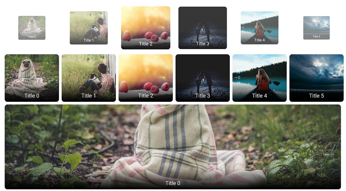 Create Jetpack Compose LazyList scroll effects | by Andre Classen | Medium