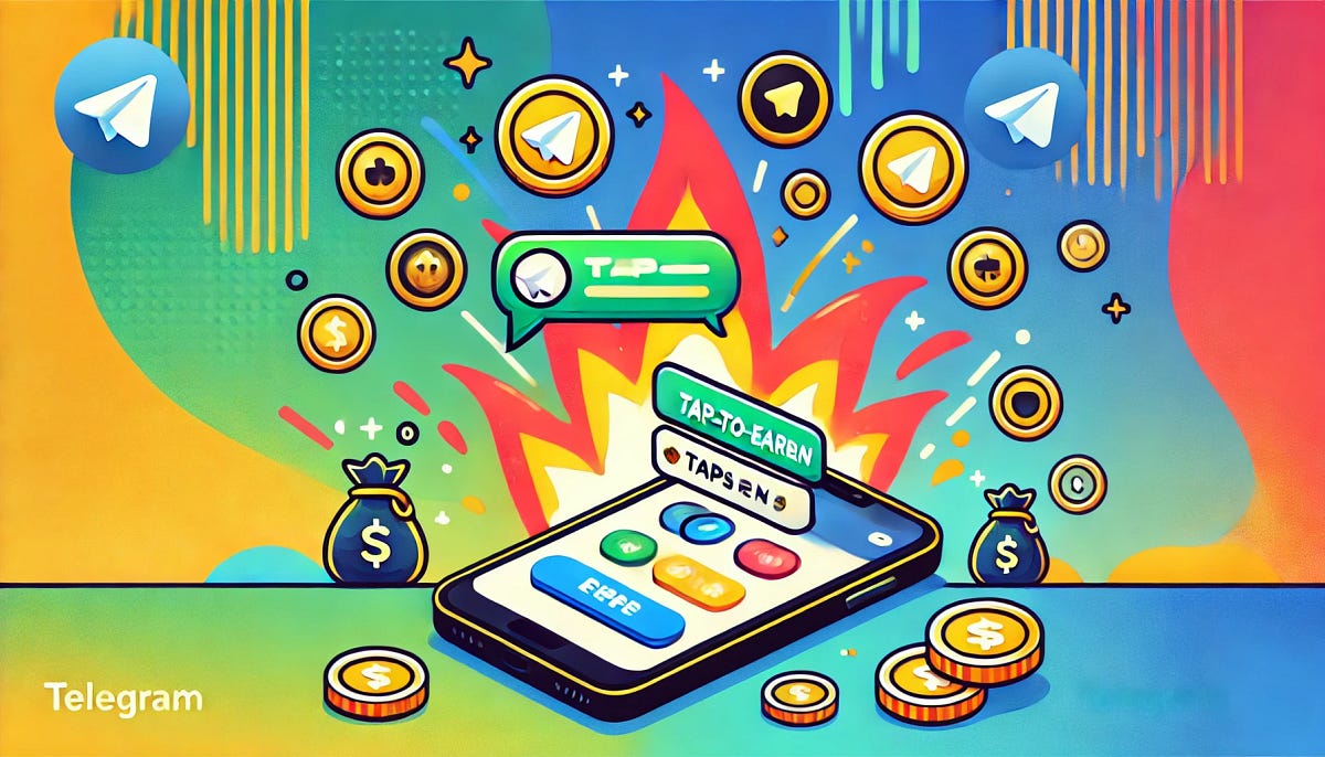 How Tap-to-Earn Games on Telegram Are Revolutionizing Web3? | Coinmonks