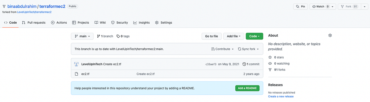 Create a custom module for the EC2 Instance | by Bina | Medium