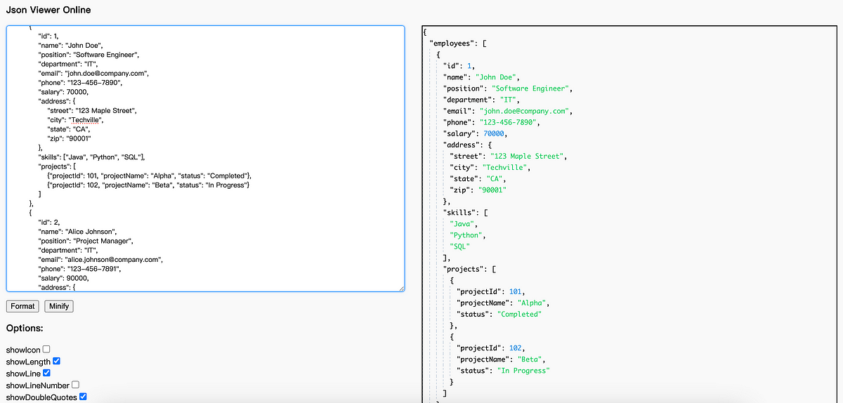Unlock The Power Of Json Discover The Secure Real Time Online Javascript Parser Viewer By