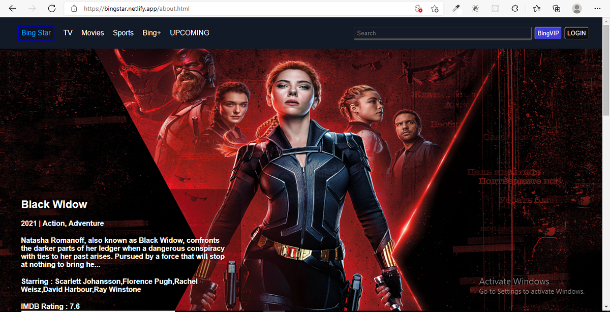 BingStar — A Movie Search Web Application. | by Ankit Mishra | Medium