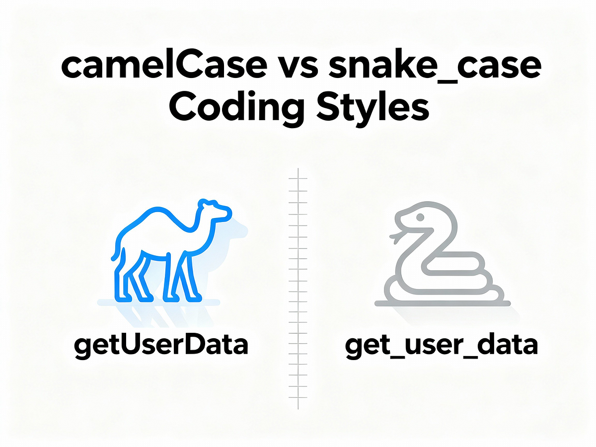 camelCase vs snake_case: What’s the Difference and When to Use Each? | by Ehabezzat | Oct, 2025 ...