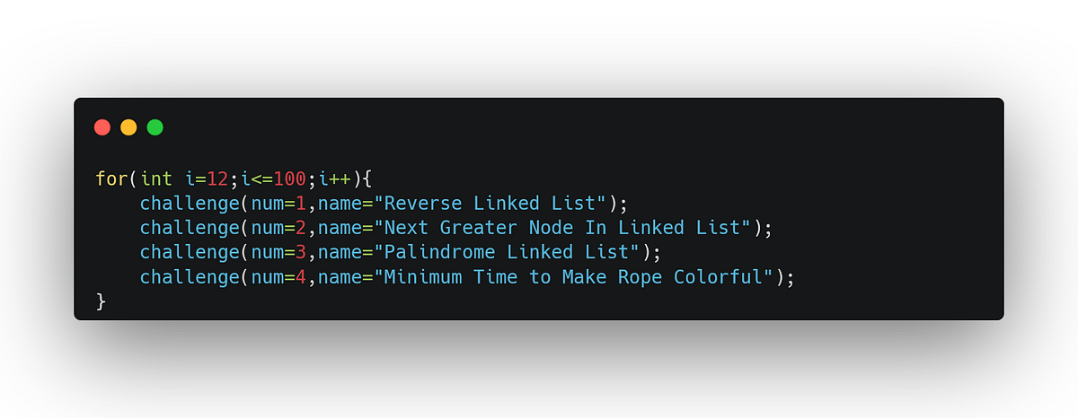 Day 12: Conquering Four Questions in Linked List— My 100-Day Journey | by Pradyuman | Dec, 2023 ...