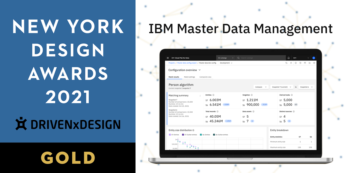 IBM Master Data Management notches a Gold in the 2021 New York Design ...