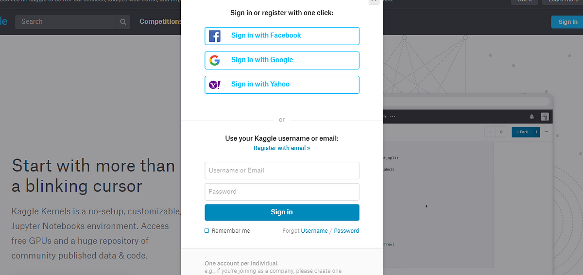 Getting started with Kaggle. Kaggle is an online community of data ...
