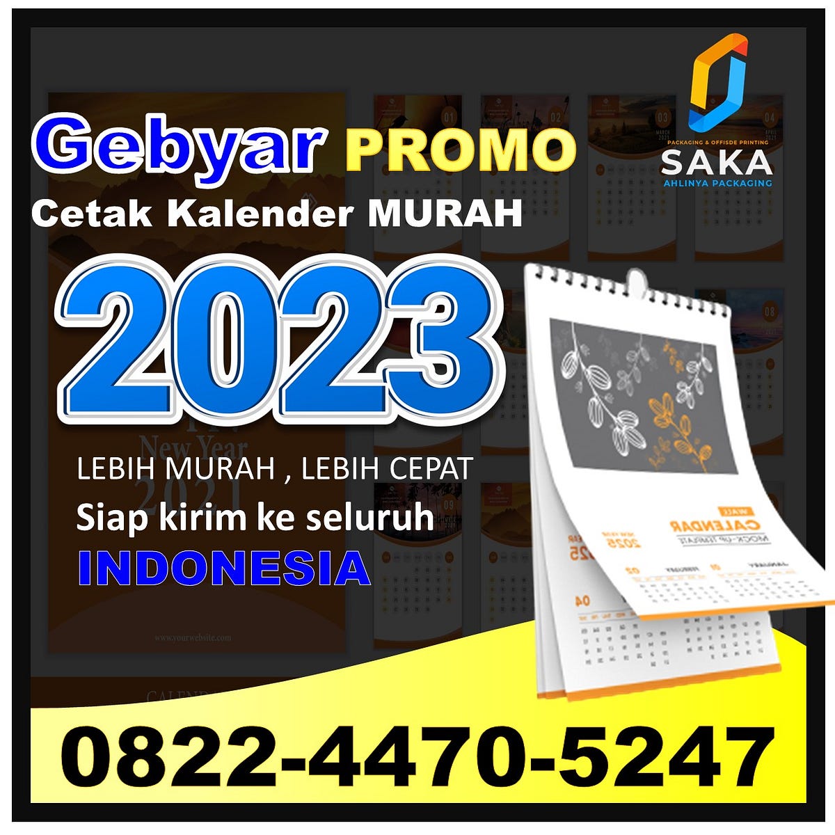PROMO, HUB 0822–4470–5247 | Model Kalender Meja Bandung | by bikinkalendermalang | Medium