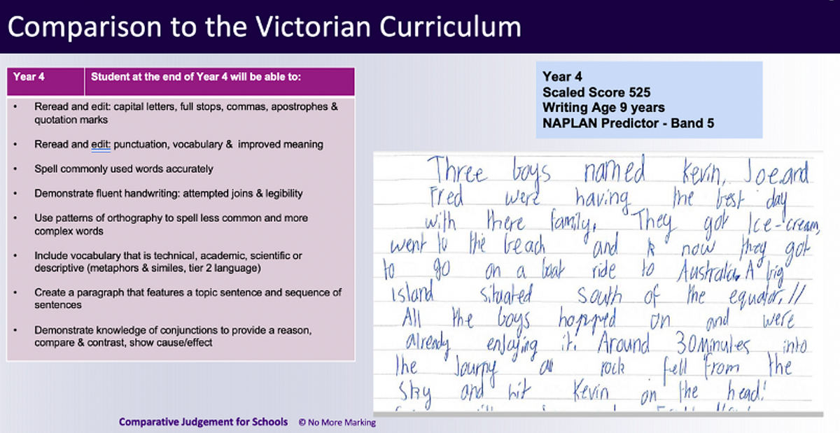 Matching the Comparative Judgement Data to Curriculum | by Daisy ...