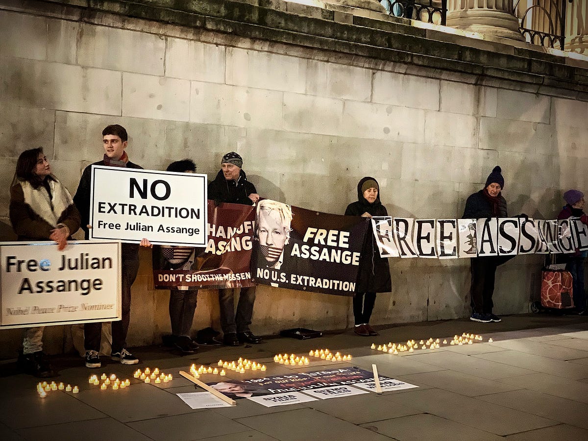 Standing Up For Assange, Human Rights, and Press Freedom | by Kevin ...