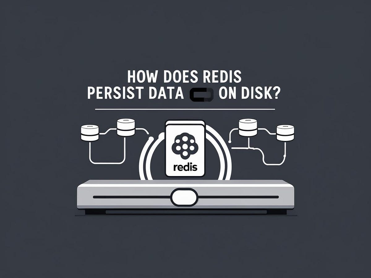 𝗛𝗼𝘄 𝗱𝗼𝗲𝘀 𝗥𝗲𝗱𝗶𝘀 𝗽𝗲𝗿𝘀𝗶𝘀𝘁 𝗱𝗮𝘁𝗮 𝗼𝗻 𝗱𝗶𝘀𝗸? | by Mehedi hasan | Javarevisited | Jul, 2025 | Medium