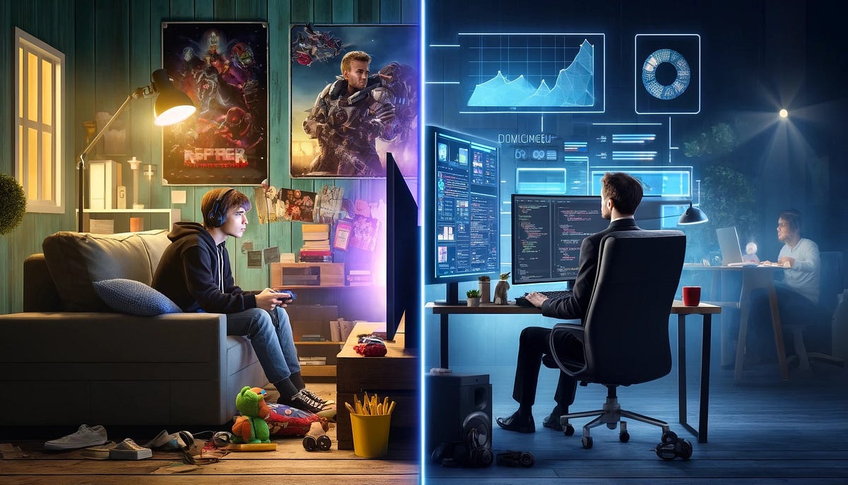 Transition from video game to real life | by Pierre-Mickaël | Medium