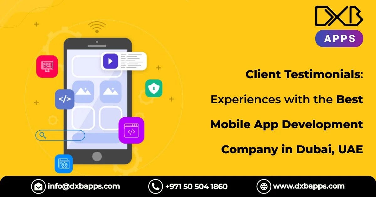 DXB APPS is the expert in innovative mobile app development Dubai solutions with advanced ...