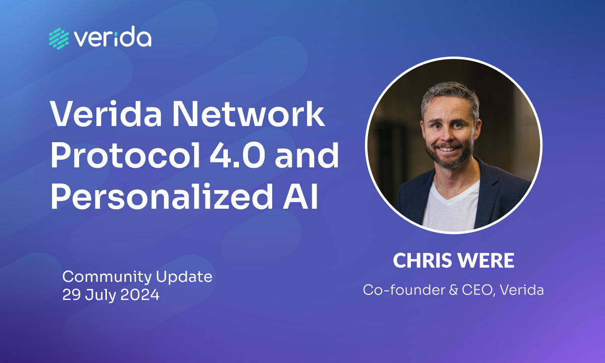 Verida Community Update: Protocol 4.0 and Personal AI | by Verida | Verida