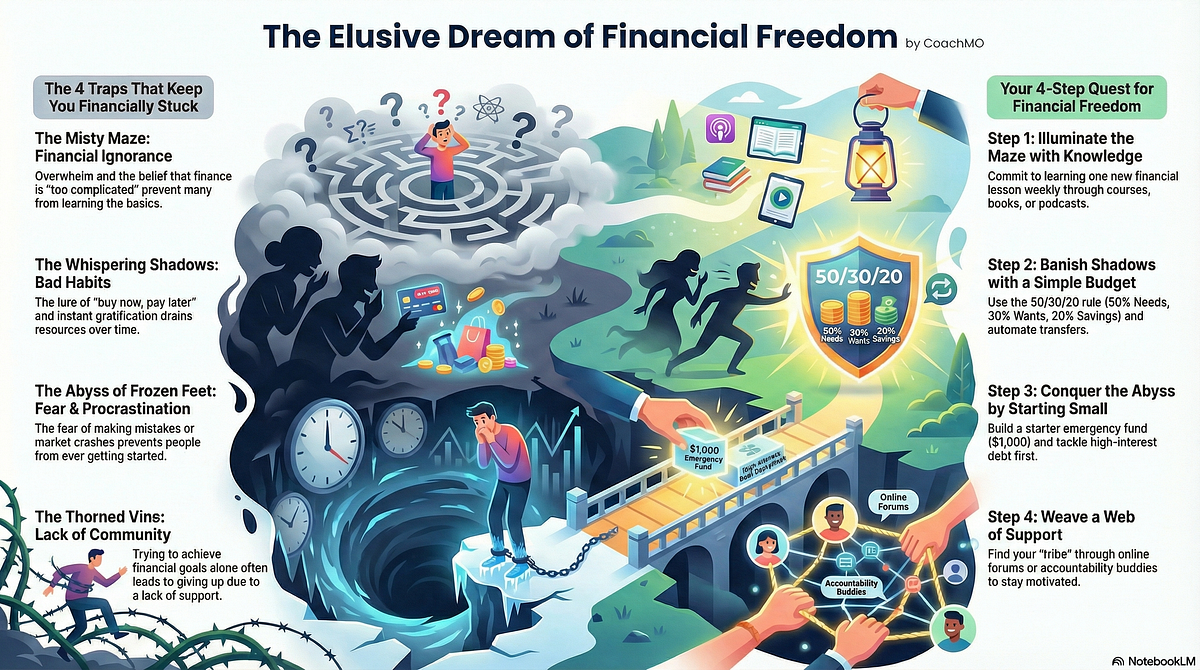 The Elusive Dream of Financial Freedom — A Tale of Paths Not Taken and ...