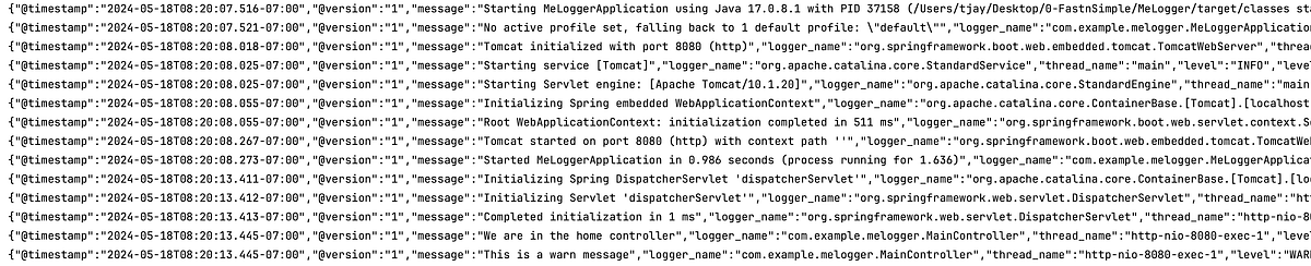 Spring Boot JSON Logs in 5 minutes | by Tom Jay | Medium
