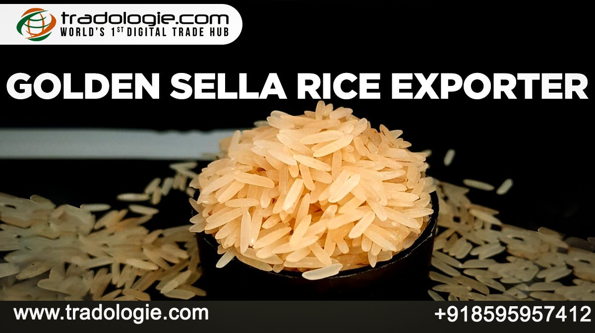 Golden Sella Rice Exporter - Bilalabbasi Tradologie - Medium