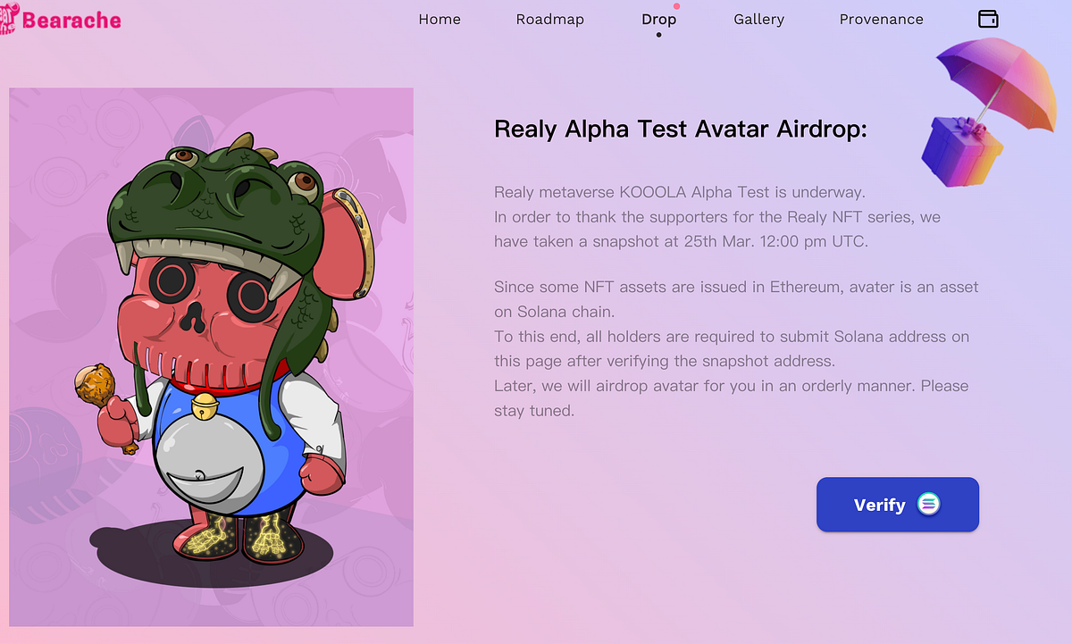 Realy metaverse Alpha Test Airdrop Avatar Claim Instructions | by REALY ...