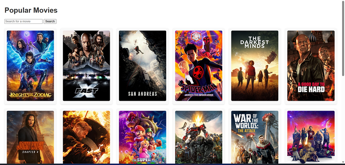 Welcome to a step-by-step guide on how to build a movie and TV show search website.This code is ...