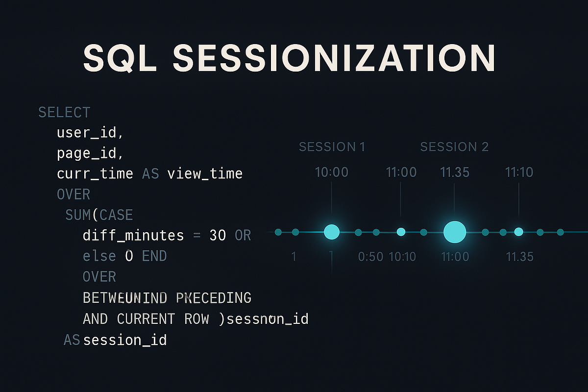 🕵️‍♀️ Analyzing User Session Gaps in SQL: A Deep Dive | by Namratha Shenoy | Medium