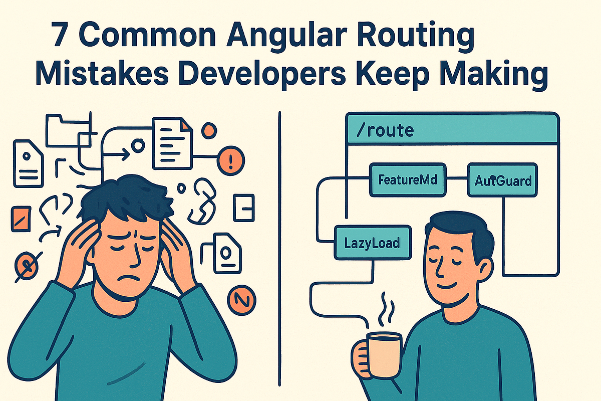 7 Common Angular Routing Mistakes Developers Keep Making | by Coding Mentor | Dec, 2025 | Medium