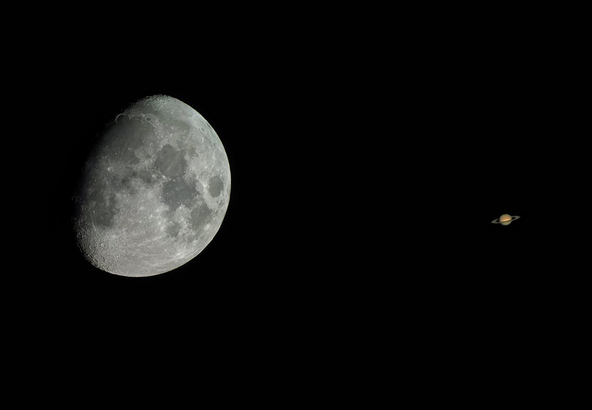 I Imaged the Moon and Saturn Dancing Together in the Sky | by Astro ...