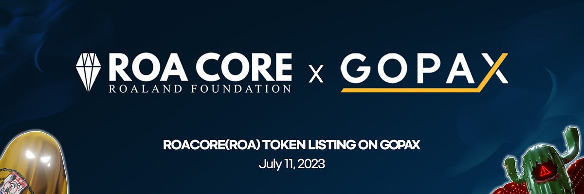 ROACORE(ROA) listed on GOPAX. Hello, we’re ROACORE TEAM. | by Project Roaland_Official ...