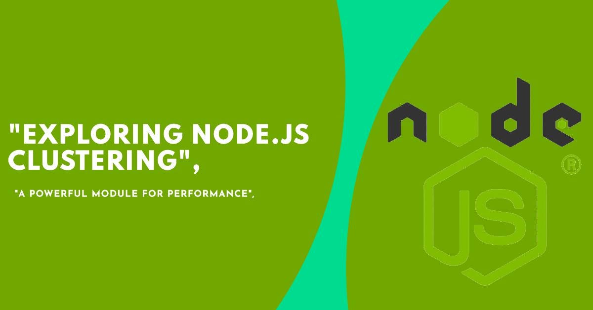 Boosting Node.js Performance with Clustering: A Story-Based Guide | by ... Boosting Node.js Performance with Clustering: A Story-Based Guide | by ...