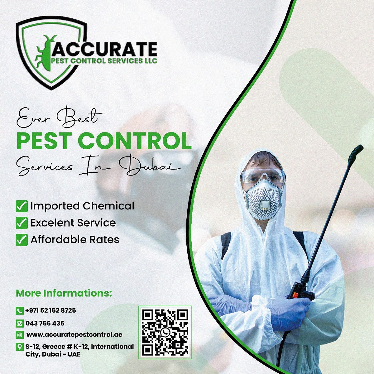 Dubai Best pest Control Service. 🏡🌿 𝐄𝐱𝐩𝐞𝐫𝐢𝐞𝐧𝐜𝐞 𝐇𝐨𝐦𝐞… | by Accurate Pest ...