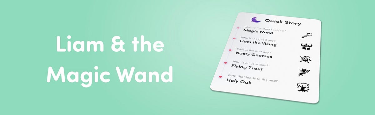 Quick Story: Liam & the Magic Wand | by Bedtime Stories | Medium
