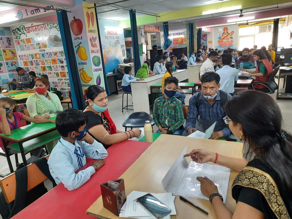 Parents Teacher Meet Held in Primary School of Noida Deaf Society ...