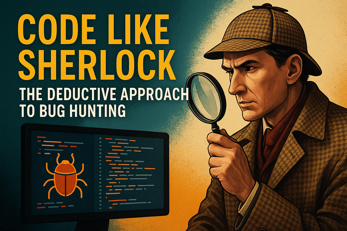 Code Like Sherlock: The Deductive Approach to Bug Hunting | by Bhagya Rana | Jun, 2025 | Medium