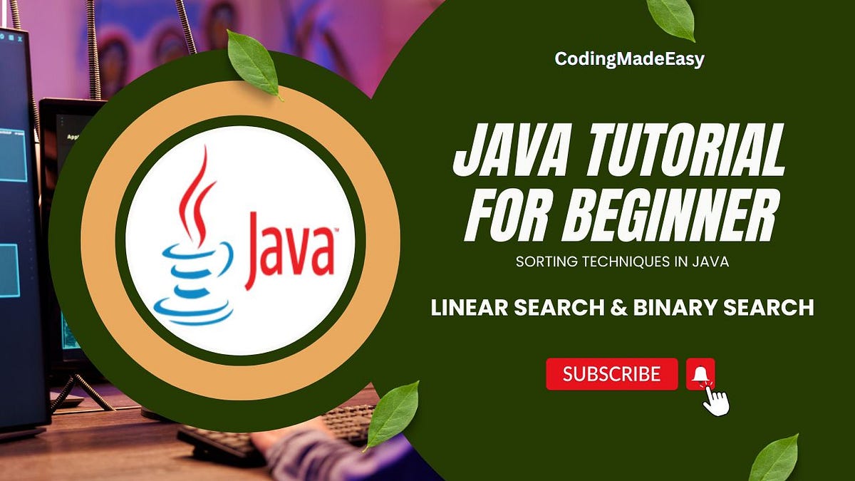 Sorting in Java — A real Story. Once upon a time in a vibrant… | by Codingmadeeasy | Medium