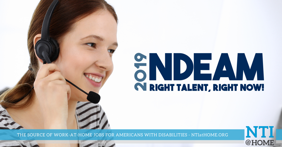 It’s National Disability Employment Awareness Month (NDEAM)! | by NTI ...
