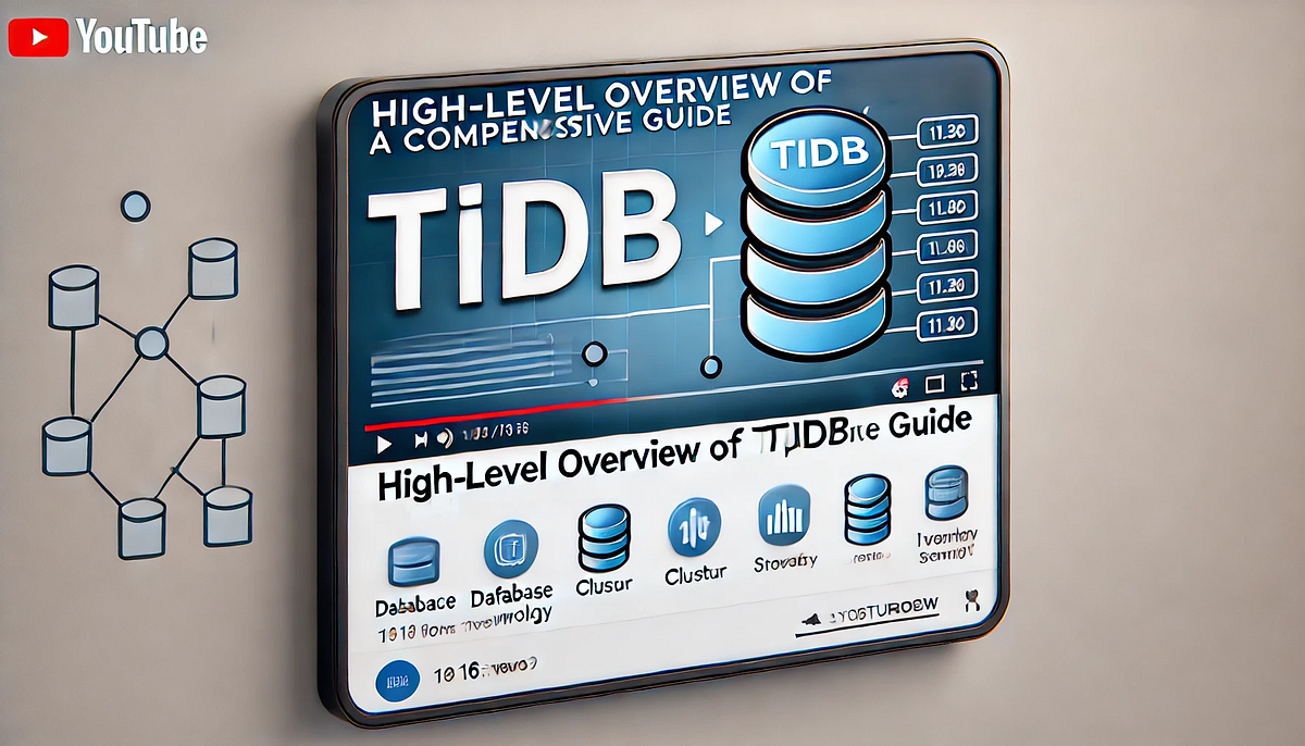 High-Level Overview of TiDB: A Comprehensive Guide | by TechLatest.Net ...