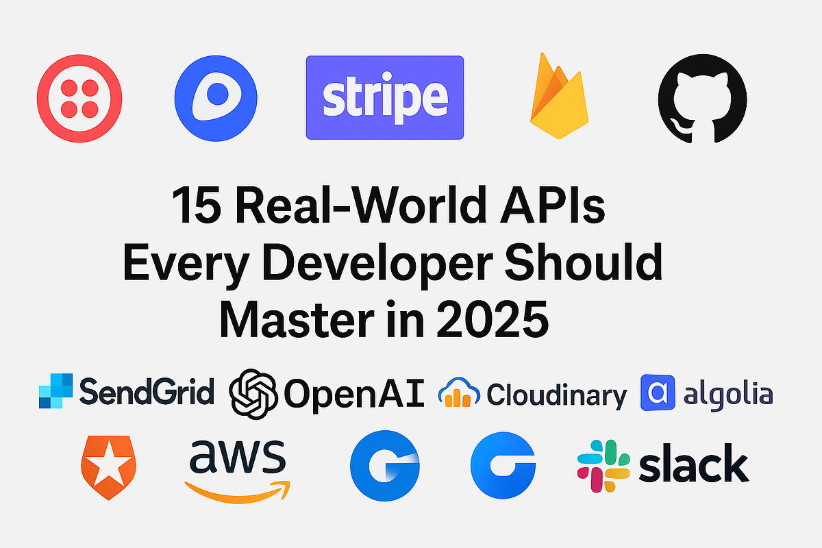 15 Real-World APIs Every Developer Should Master in 2025 | by ...
