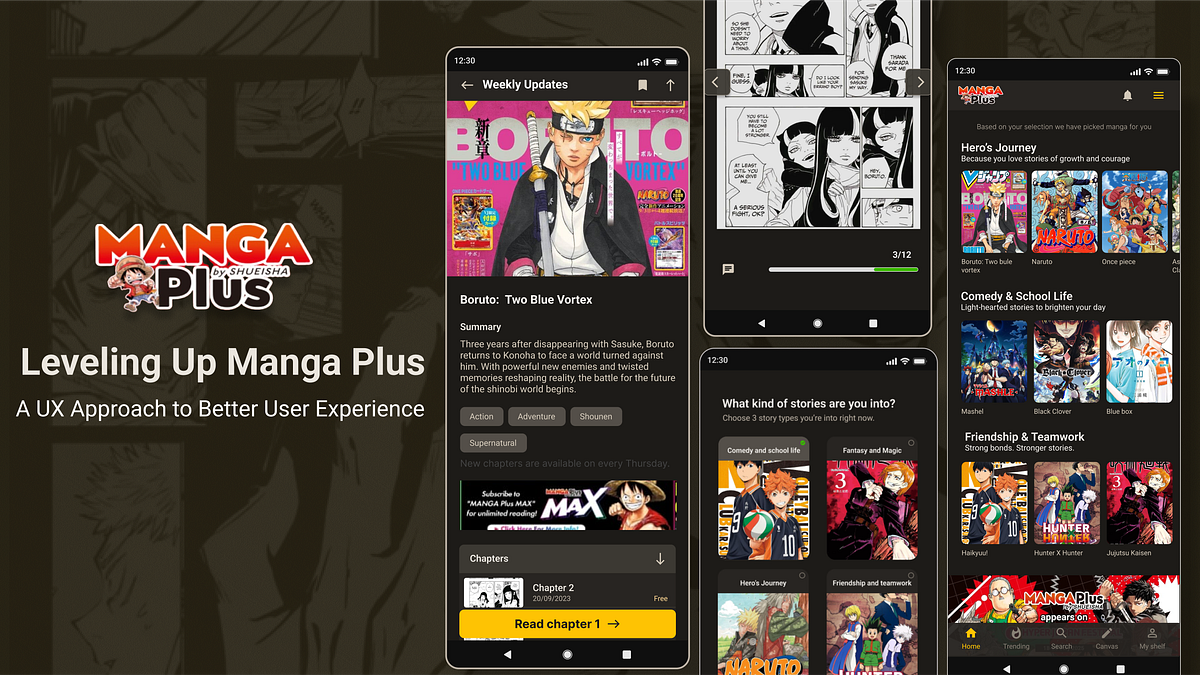 Redesigning Manga Plus for Better Engagement and Retention- UX Case ...