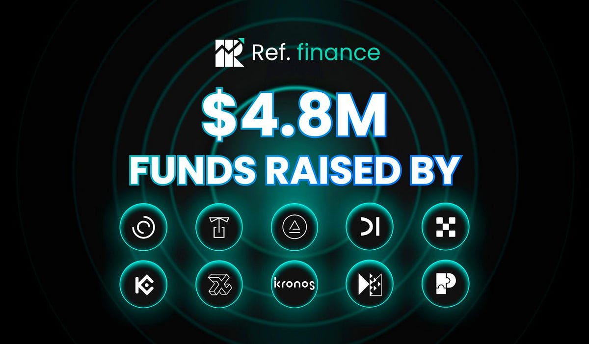 Ref Finance raises 4.8$ million in Strategic Sale | by Rhea Finance ...