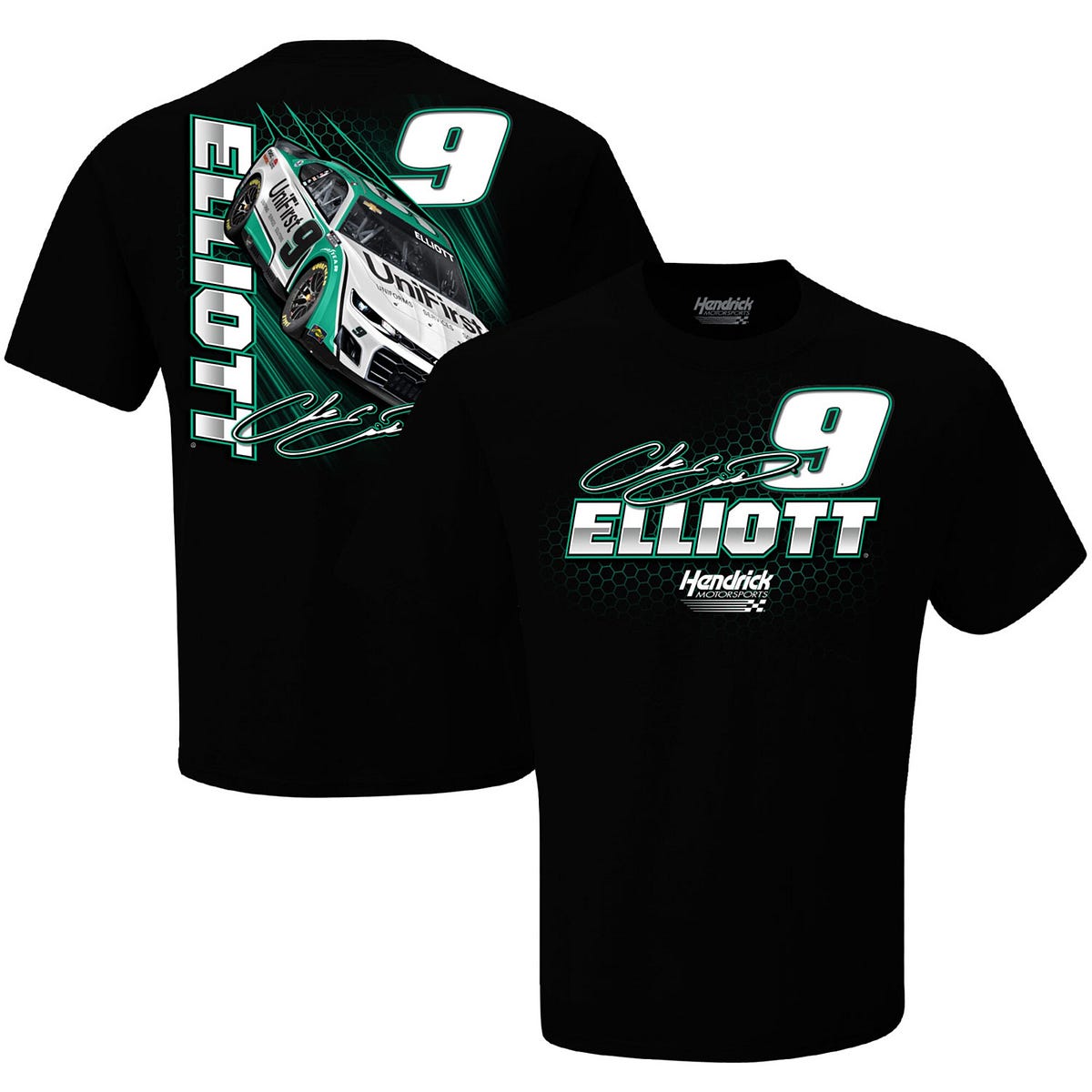 Nascar Chase Elliott Hendrick Motorsports Team Black Unifirst 2 Spot ...