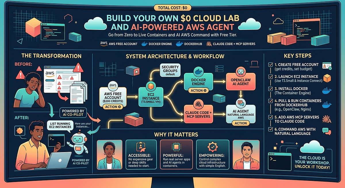 Build Your Own Cloud Lab and AI-Powered AWS Agent for $0 Using EC2 ...